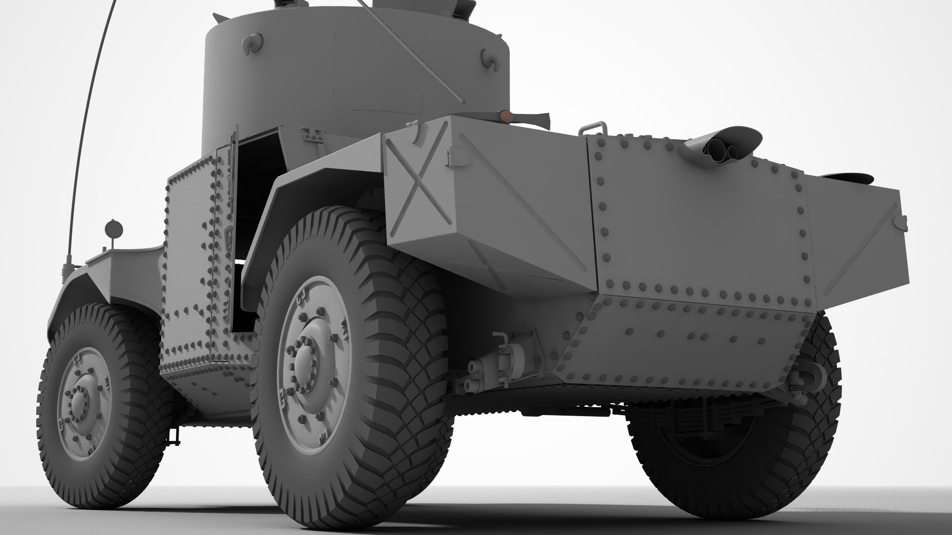 3D Model Panhard 178B With FL1 Turrt - TurboSquid 1866076