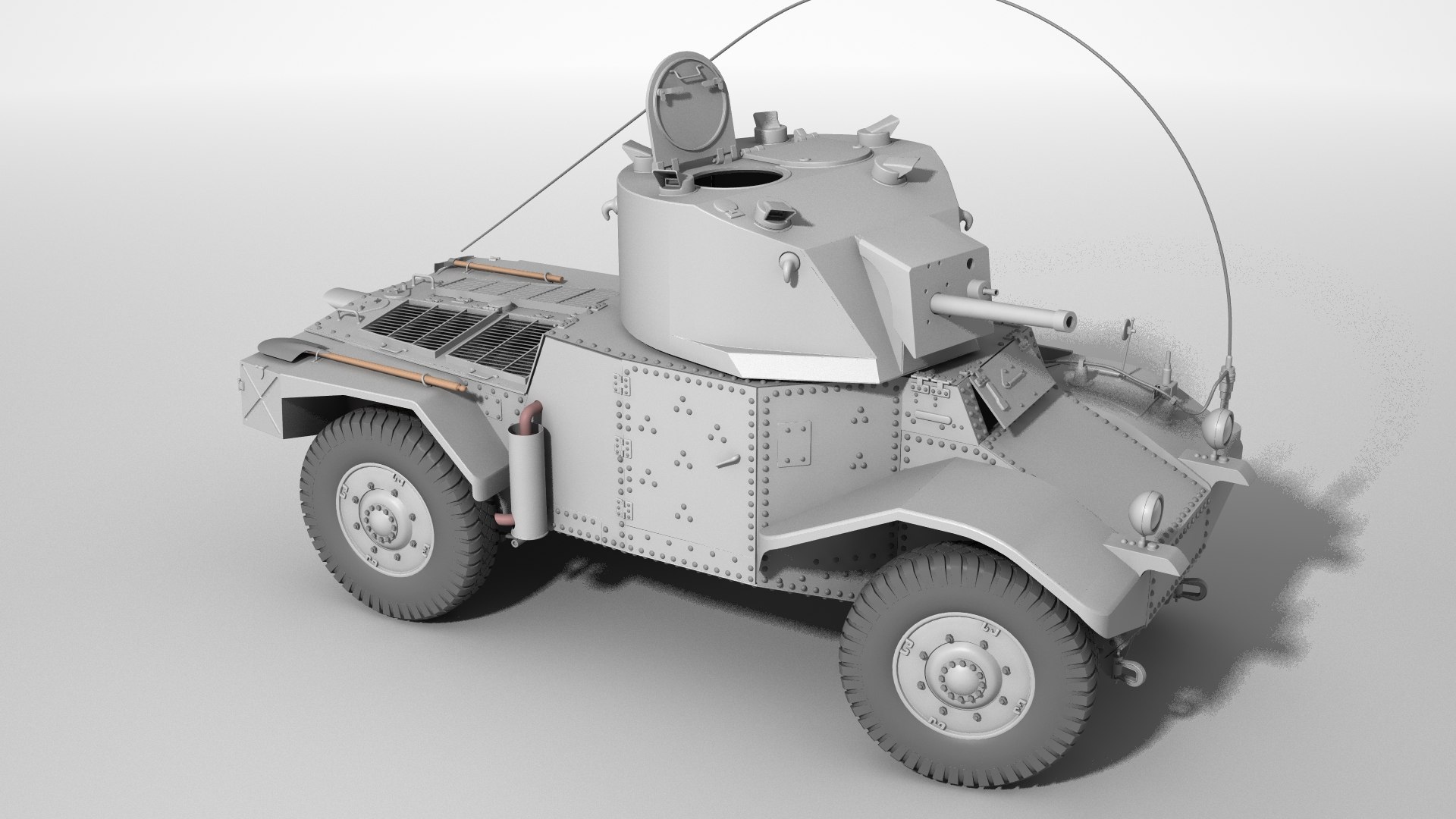 3D Model Panhard 178B With FL1 Turrt - TurboSquid 1866076