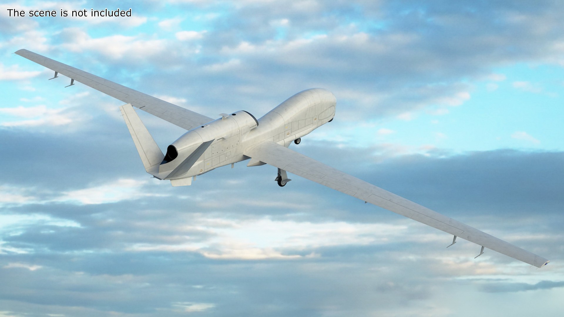 Long-range Reconnaissance UAV Rigged 3D Model - TurboSquid 2311844
