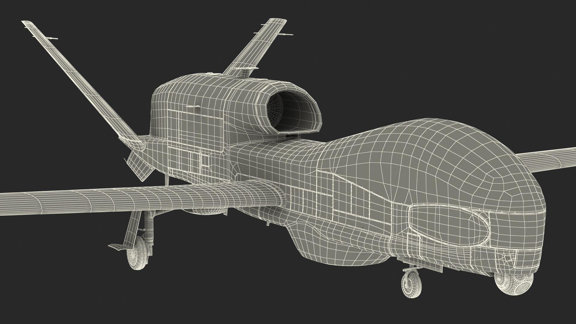 Long-range Reconnaissance UAV Rigged 3D Model - TurboSquid 2311844