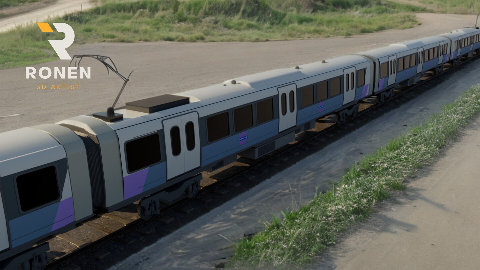 3D British Rail Class 345 Model - TurboSquid 2261477