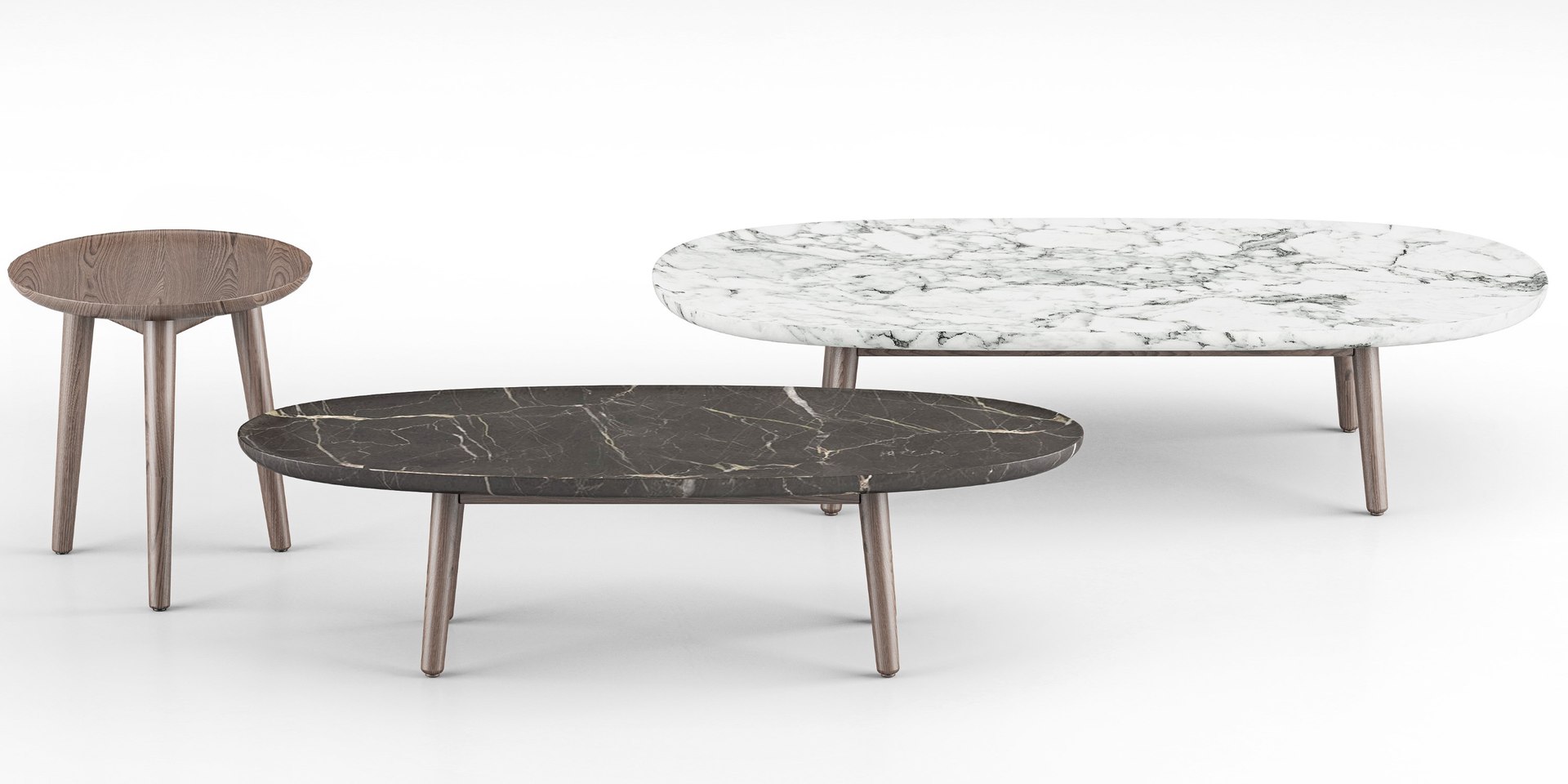 Poliform Mad Coffee Tables Model - TurboSquid 1597541