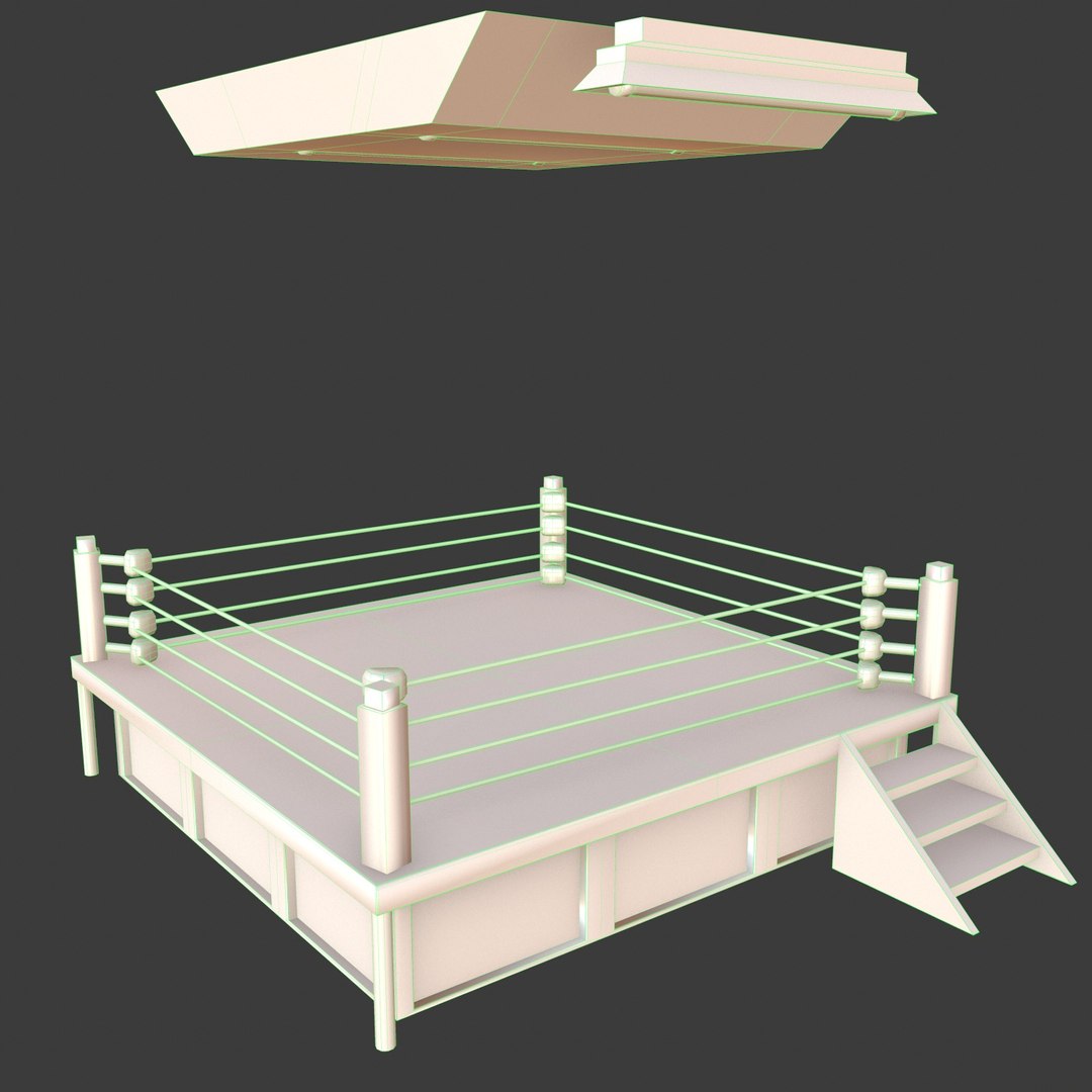 Boxing Ring Model - TurboSquid 1213854