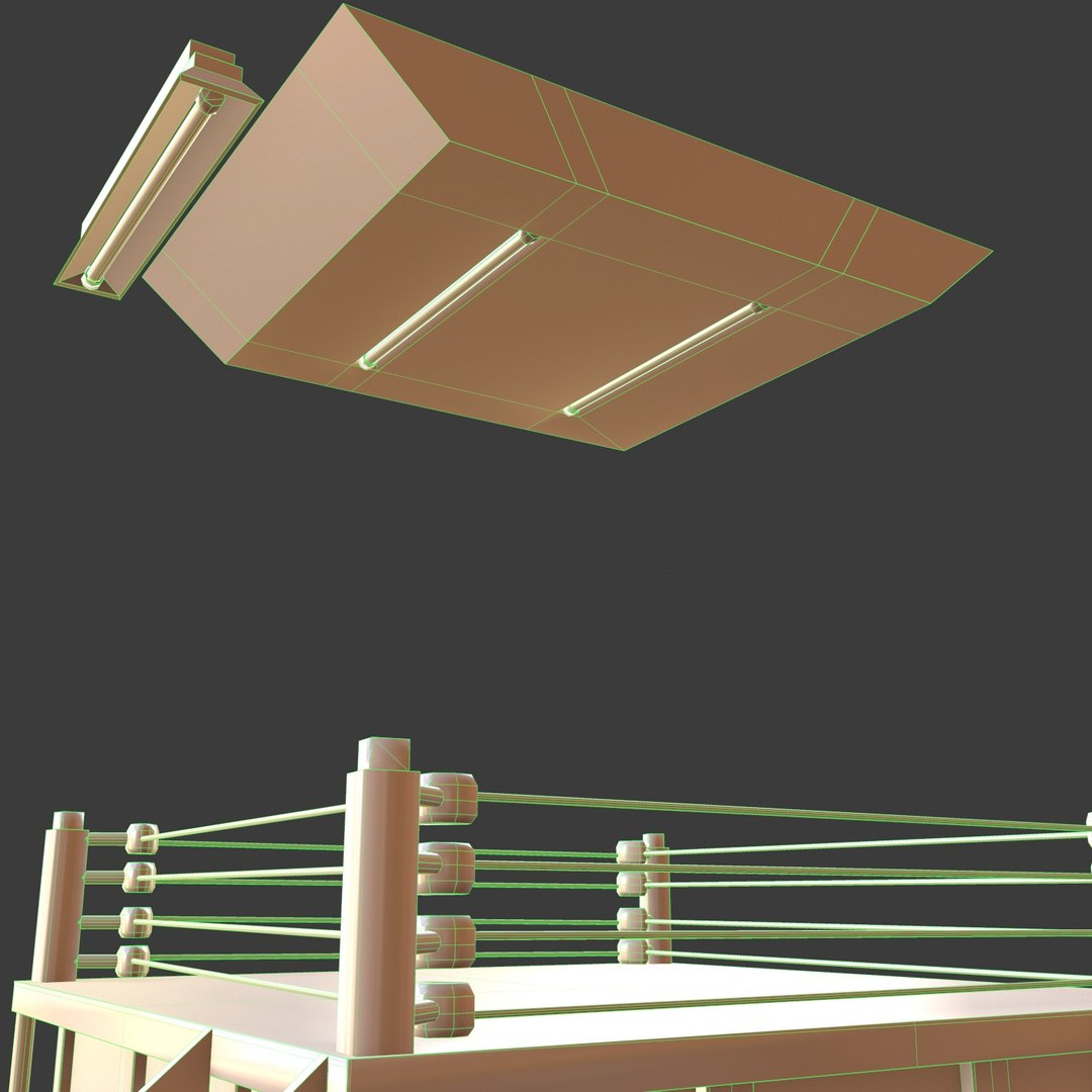 Boxing Ring Model - TurboSquid 1213854