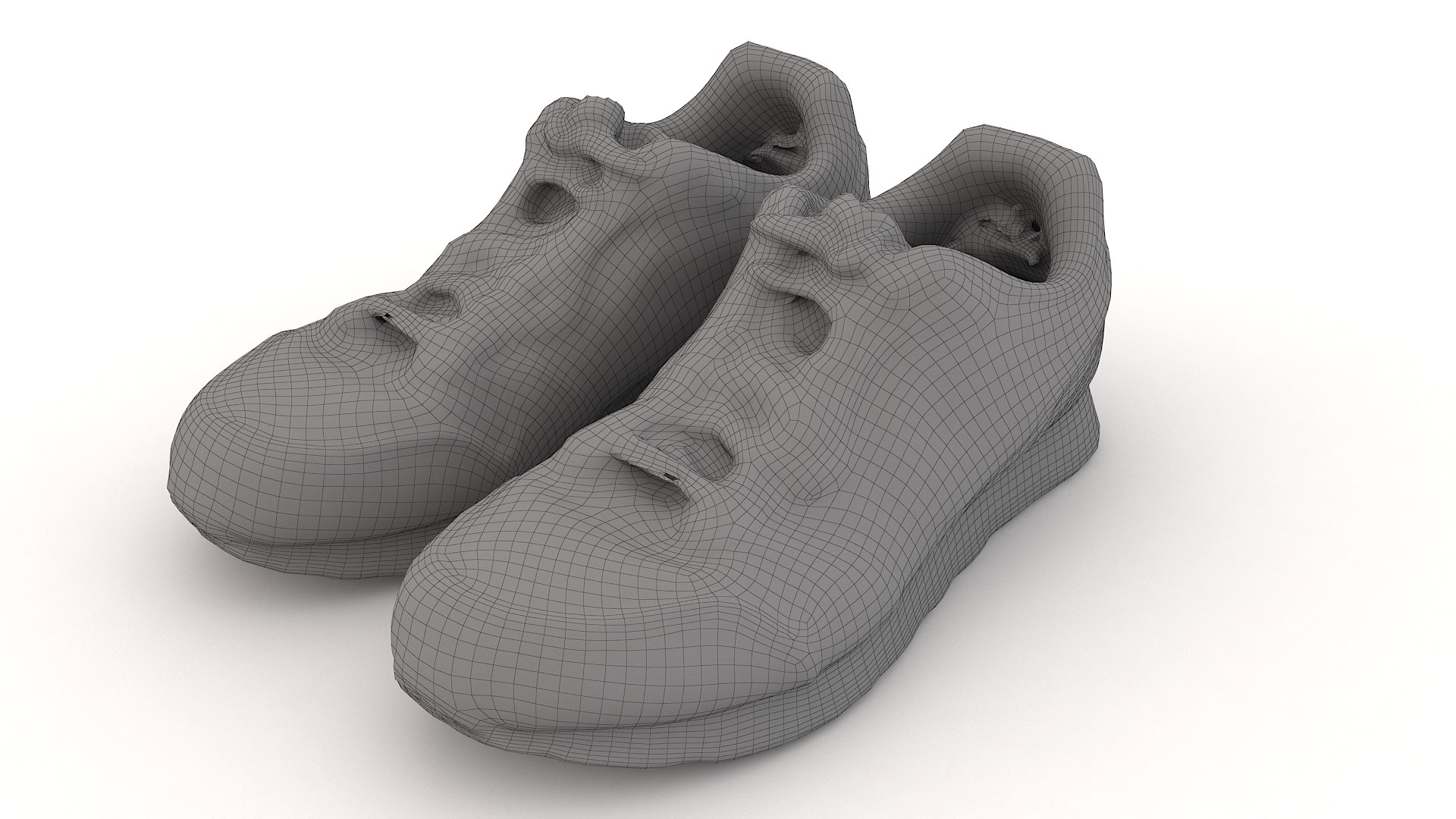 3D model retopology sports shoes - TurboSquid 1489239