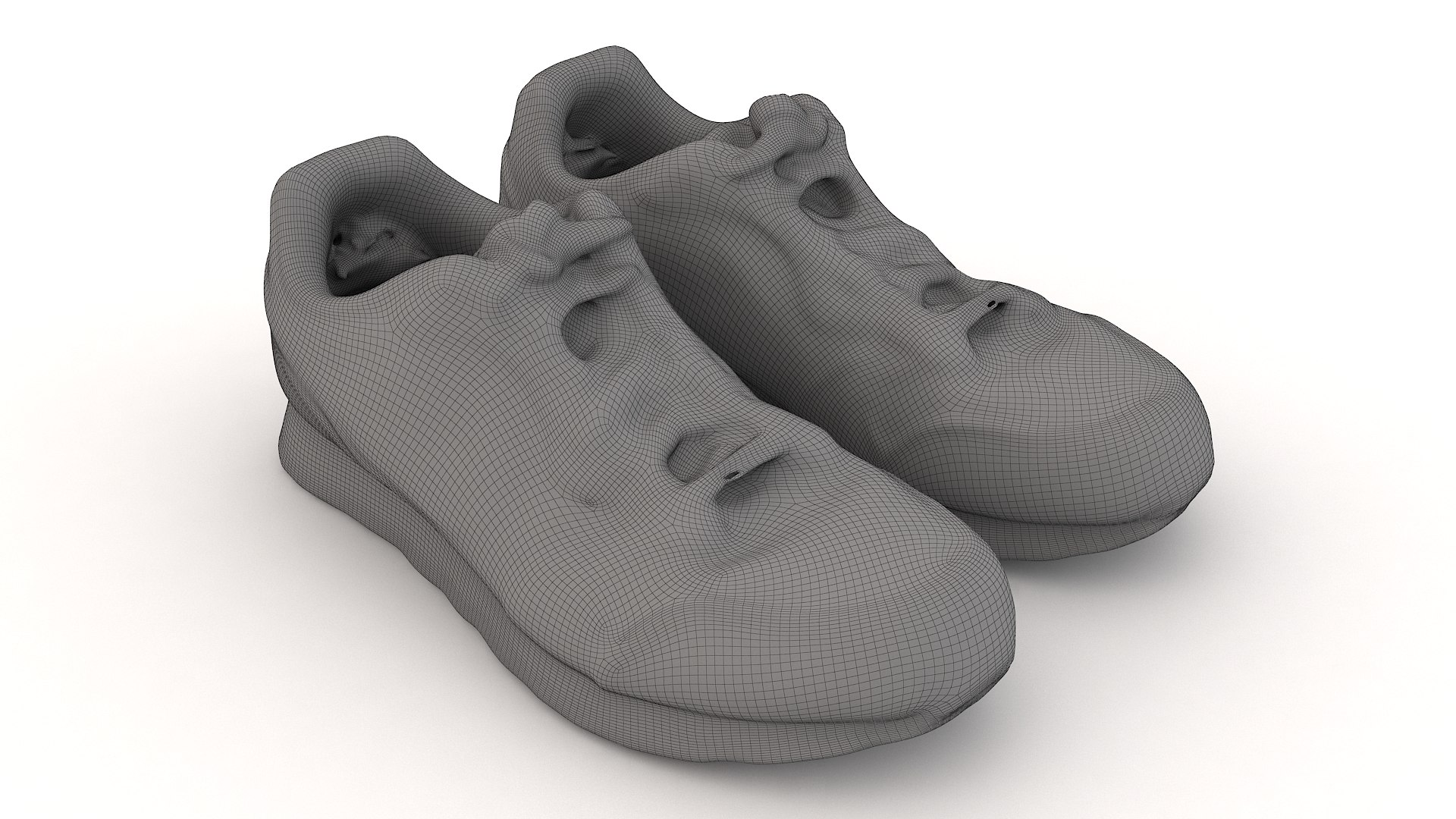 3D model retopology sports shoes - TurboSquid 1489239