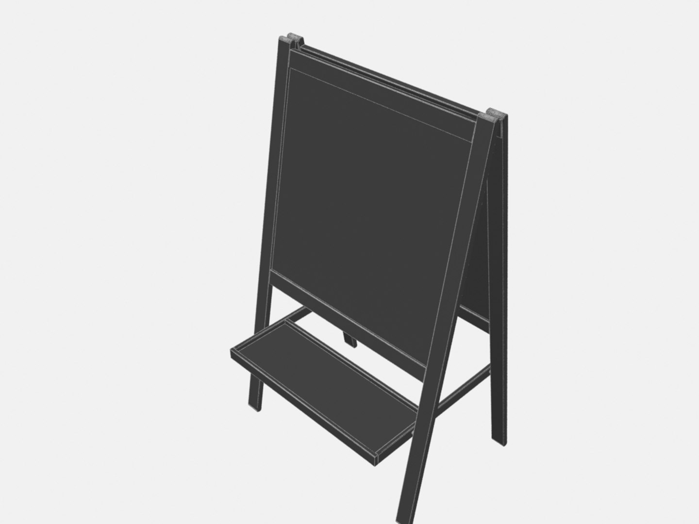 Drawing Board 3d Model