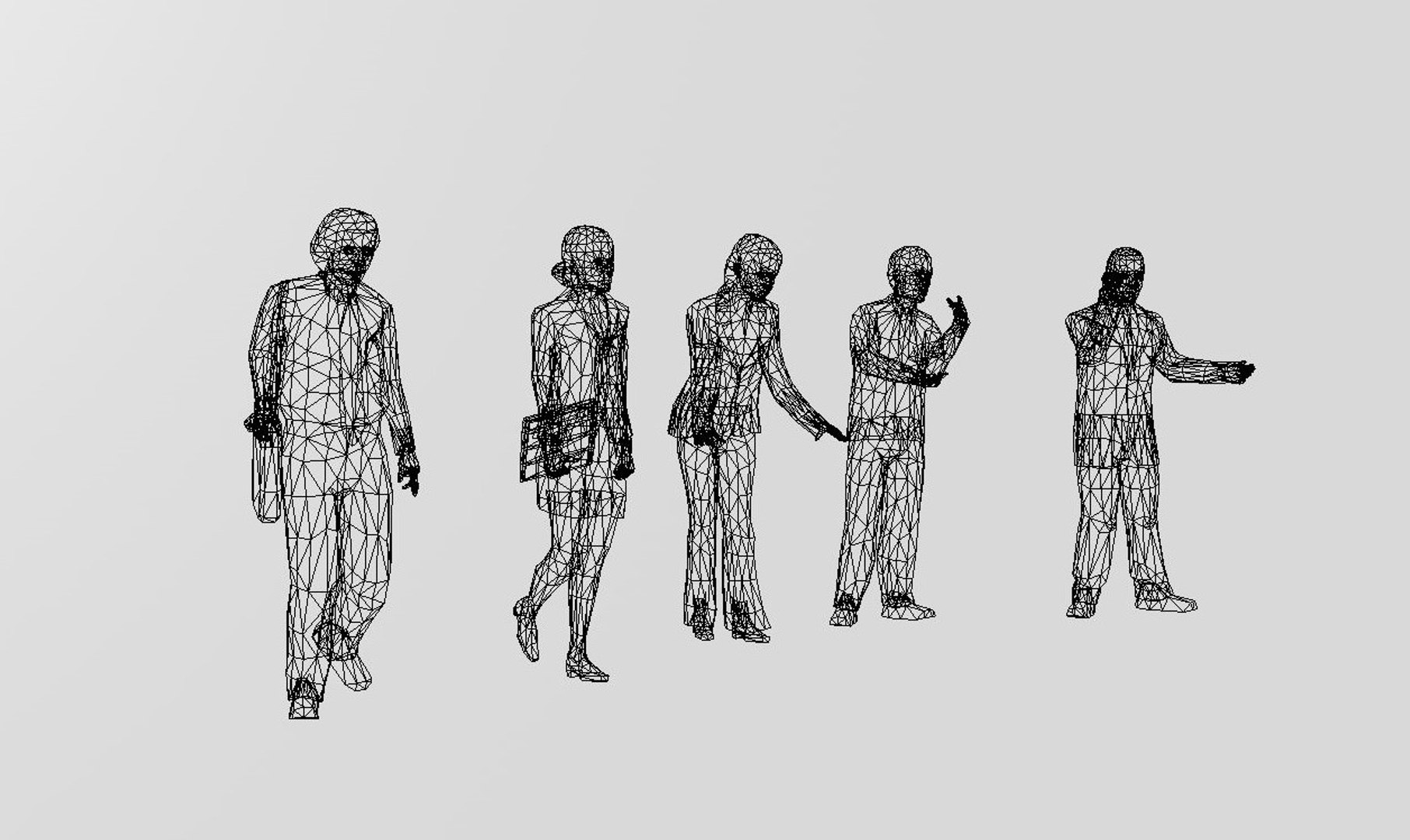 3D People Model - TurboSquid 1665812