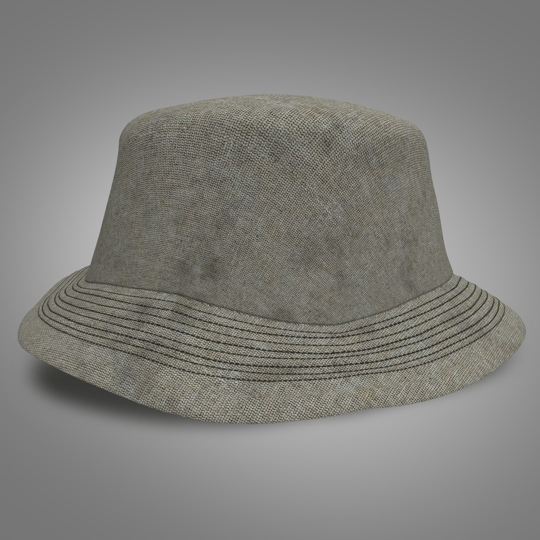 3d Dirty Peasant Hat