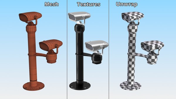 modelo 3d Colección de visores ópticos de torre - TurboSquid 1990700
