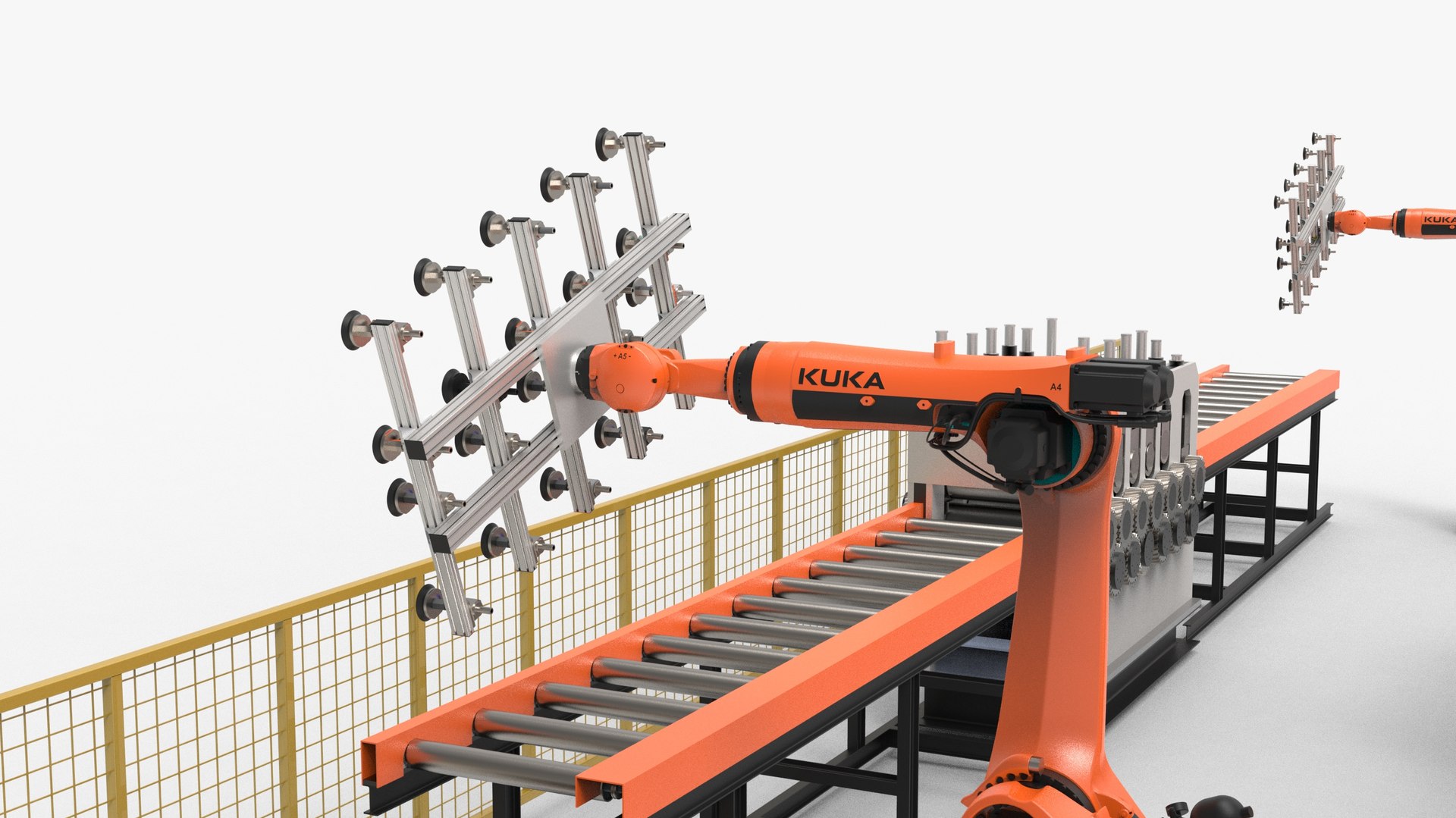 Sheet Leveler Automation 3D Model - TurboSquid 1885198