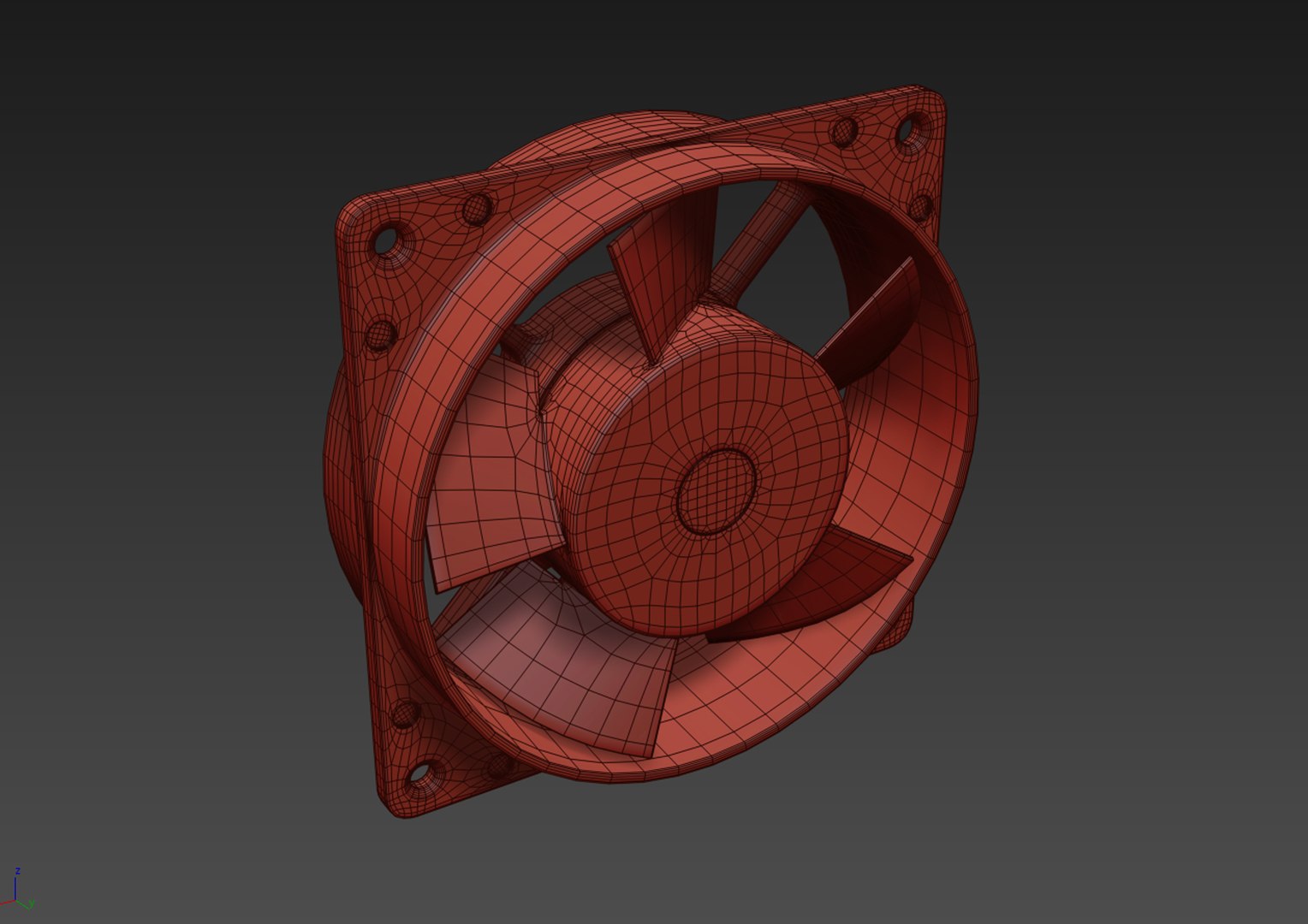 3D Exhaust Fan 3D Model - TurboSquid 2103453