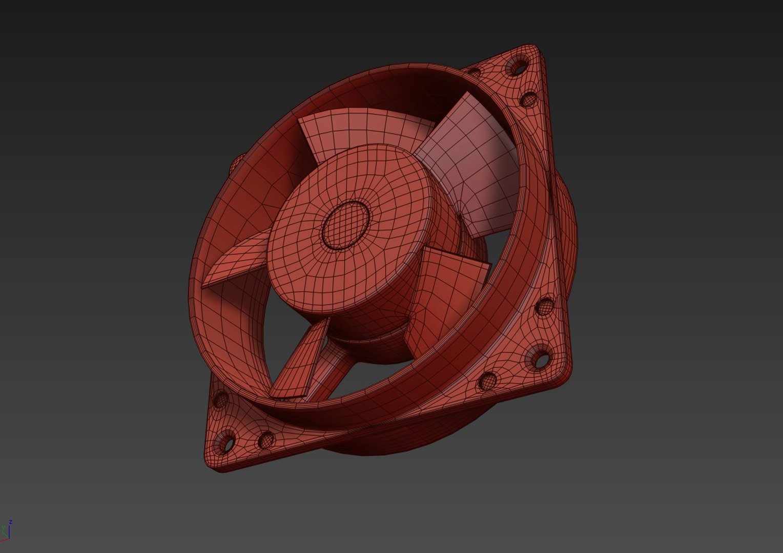 3D Exhaust Fan 3D Model - TurboSquid 2103453