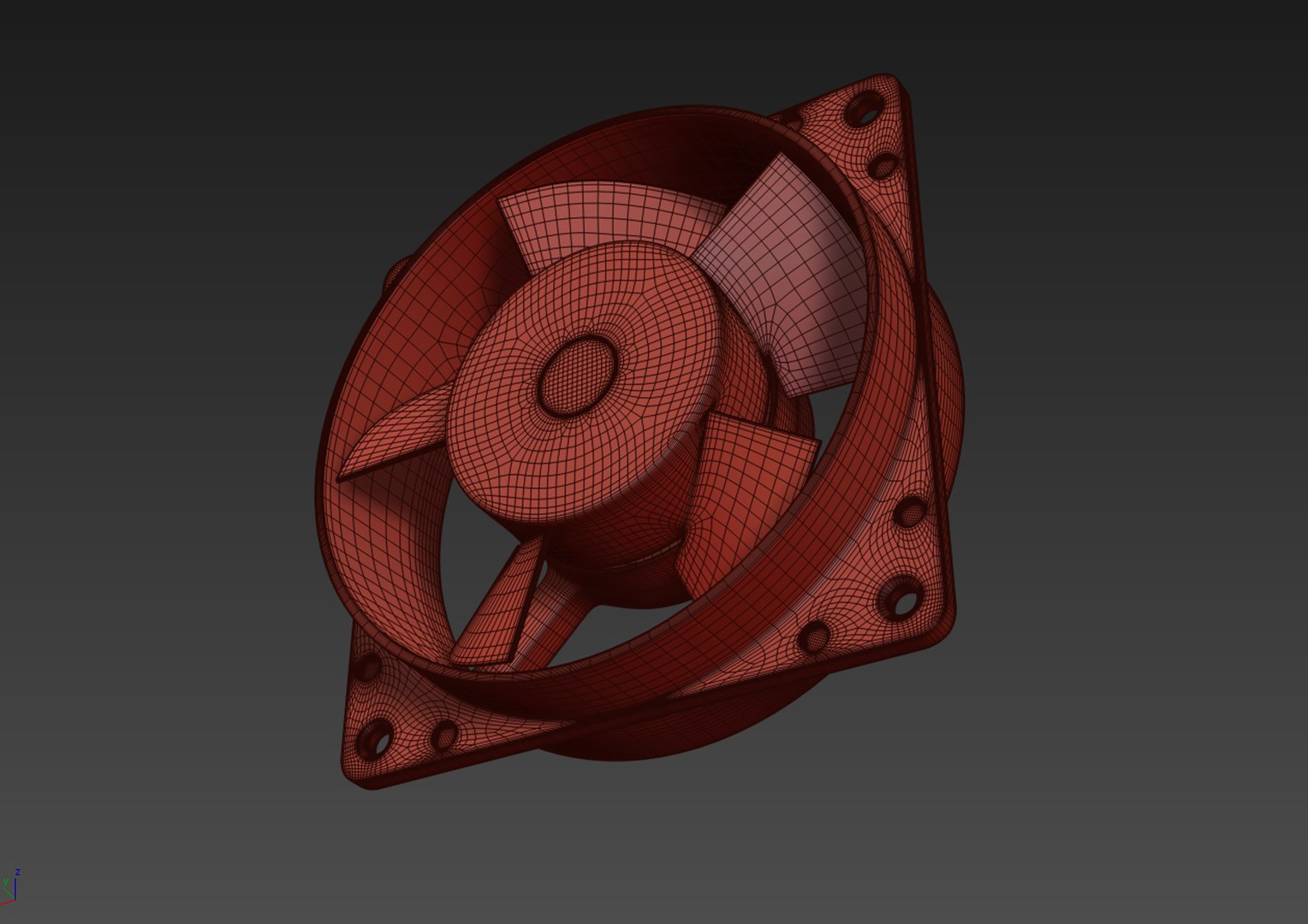 3D Exhaust Fan 3D Model - TurboSquid 2103453