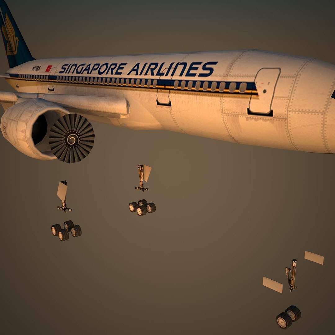 Boeing Sia 3d Max