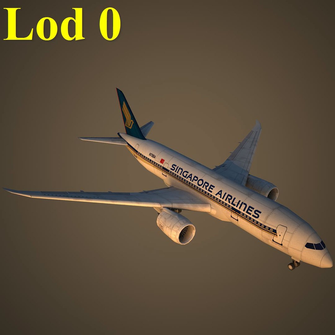 Boeing Sia 3d Max