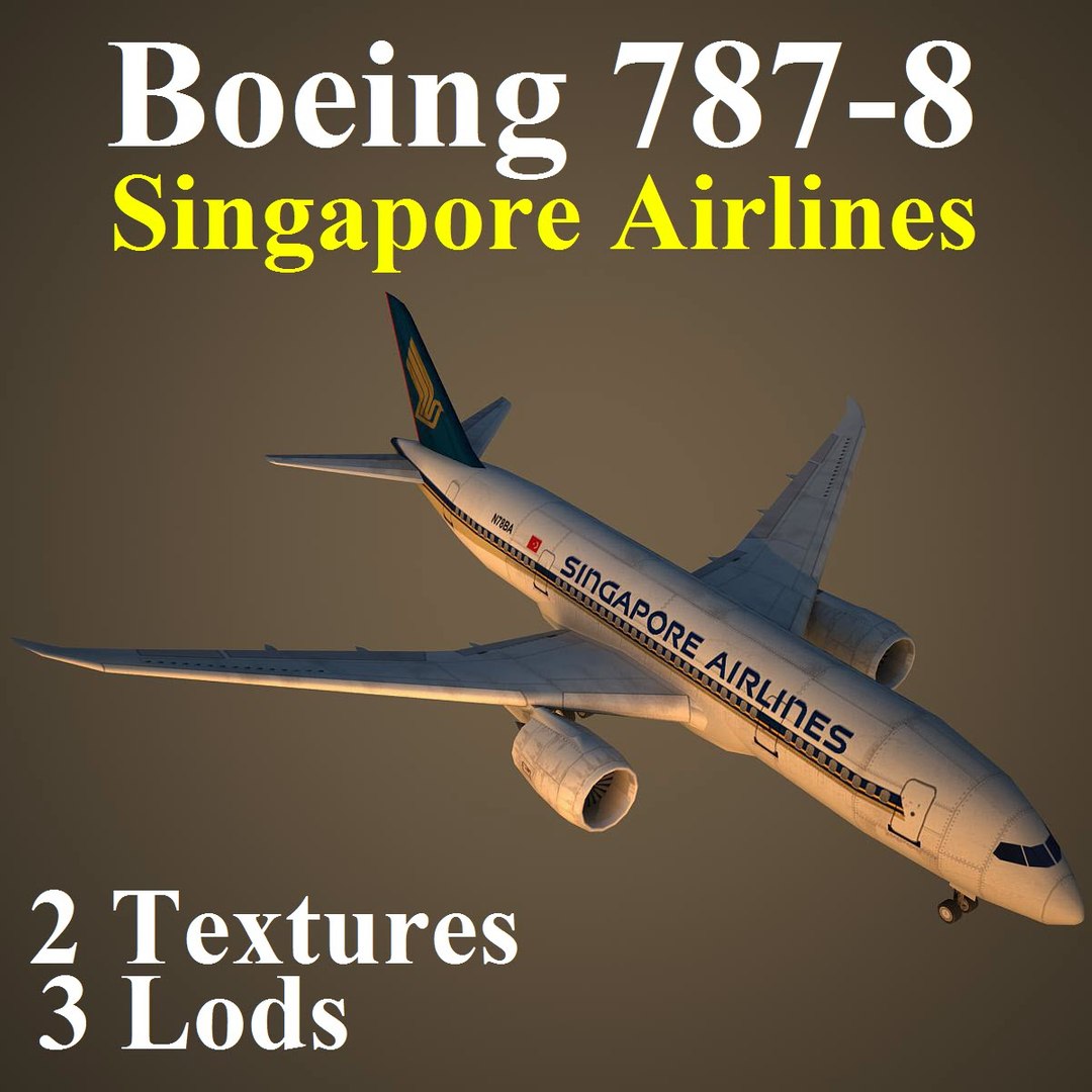 Boeing Sia 3d Max