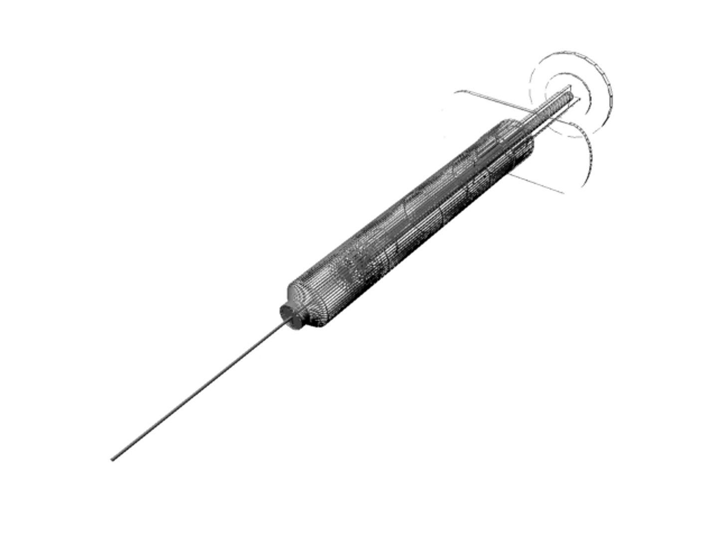 Free Syringe 3d Model