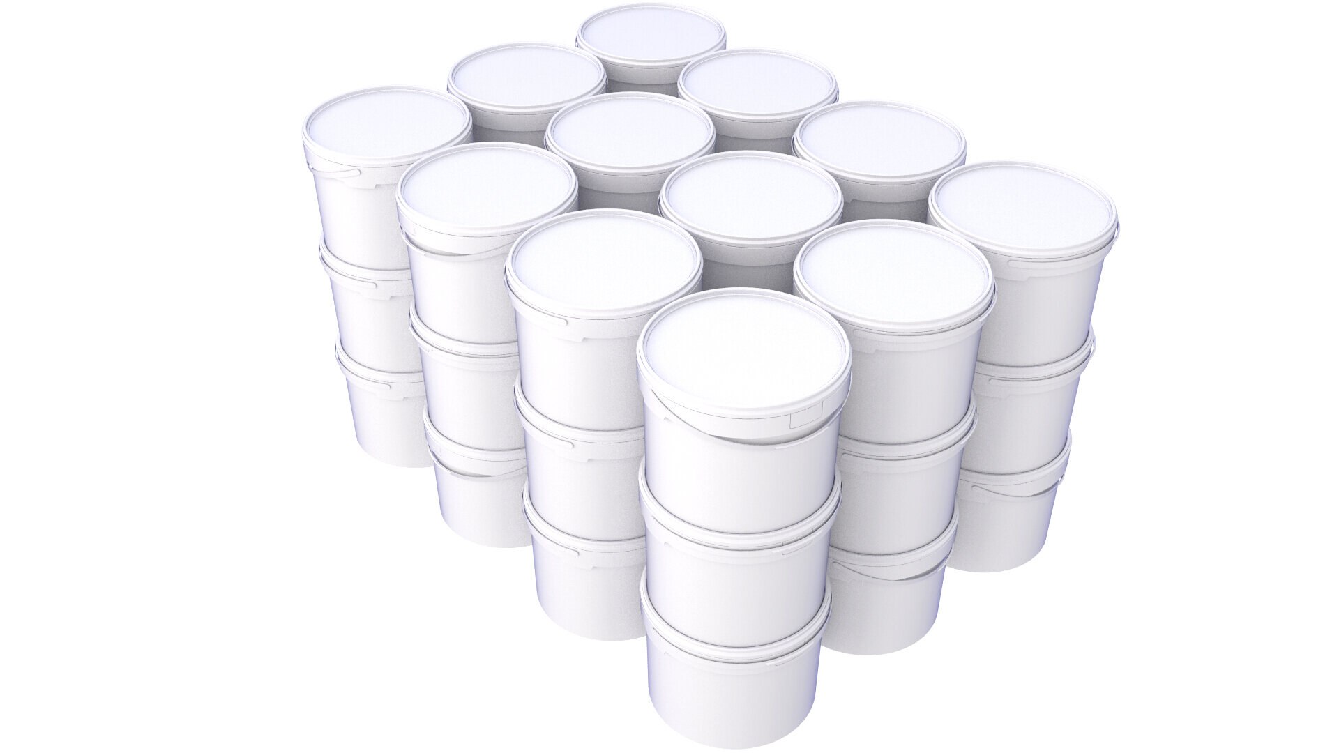 Plastic Bucket For Syrup 1 3D Model - TurboSquid 2096418