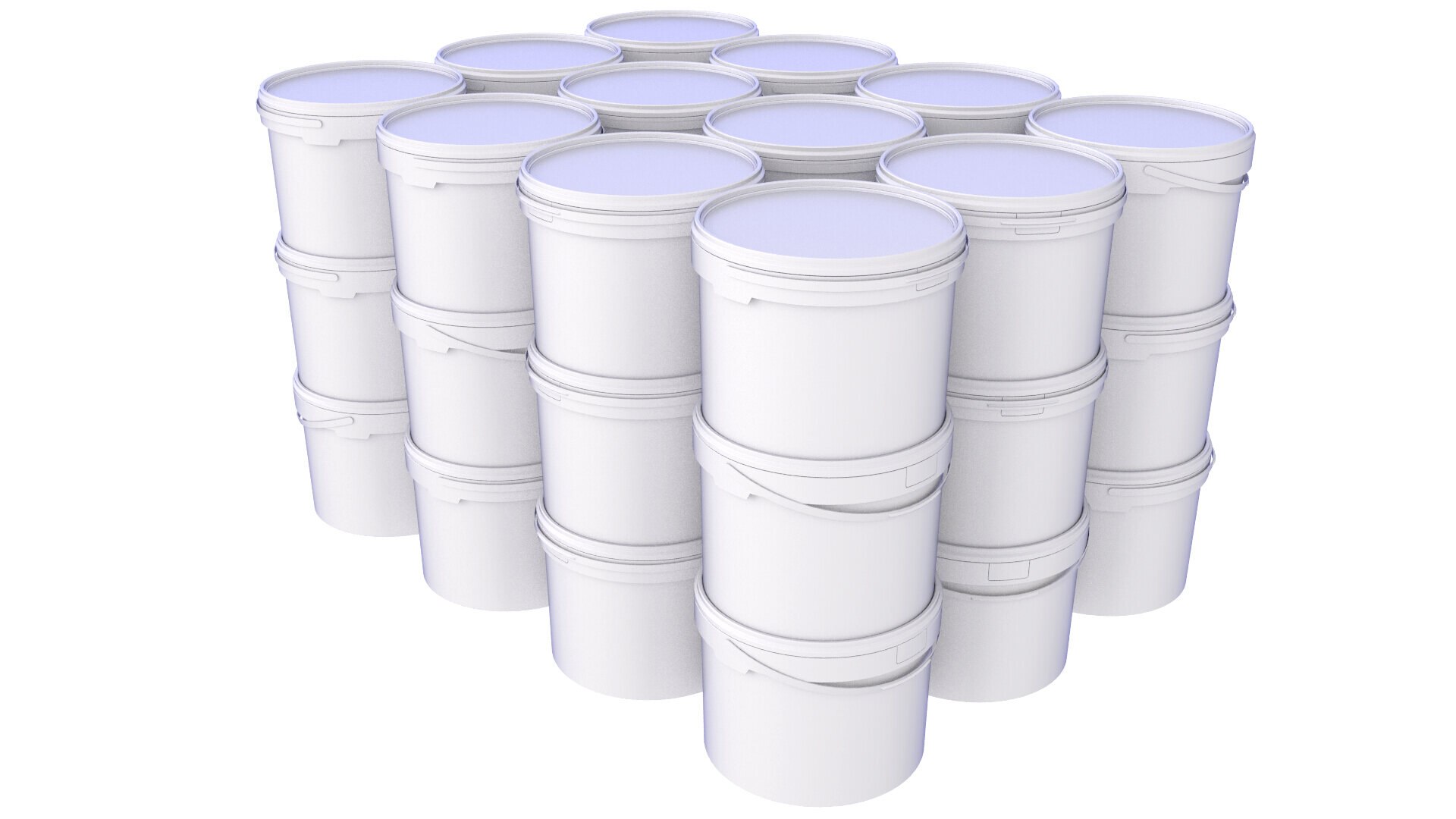 Plastic Bucket For Syrup 1 3D Model - TurboSquid 2096418