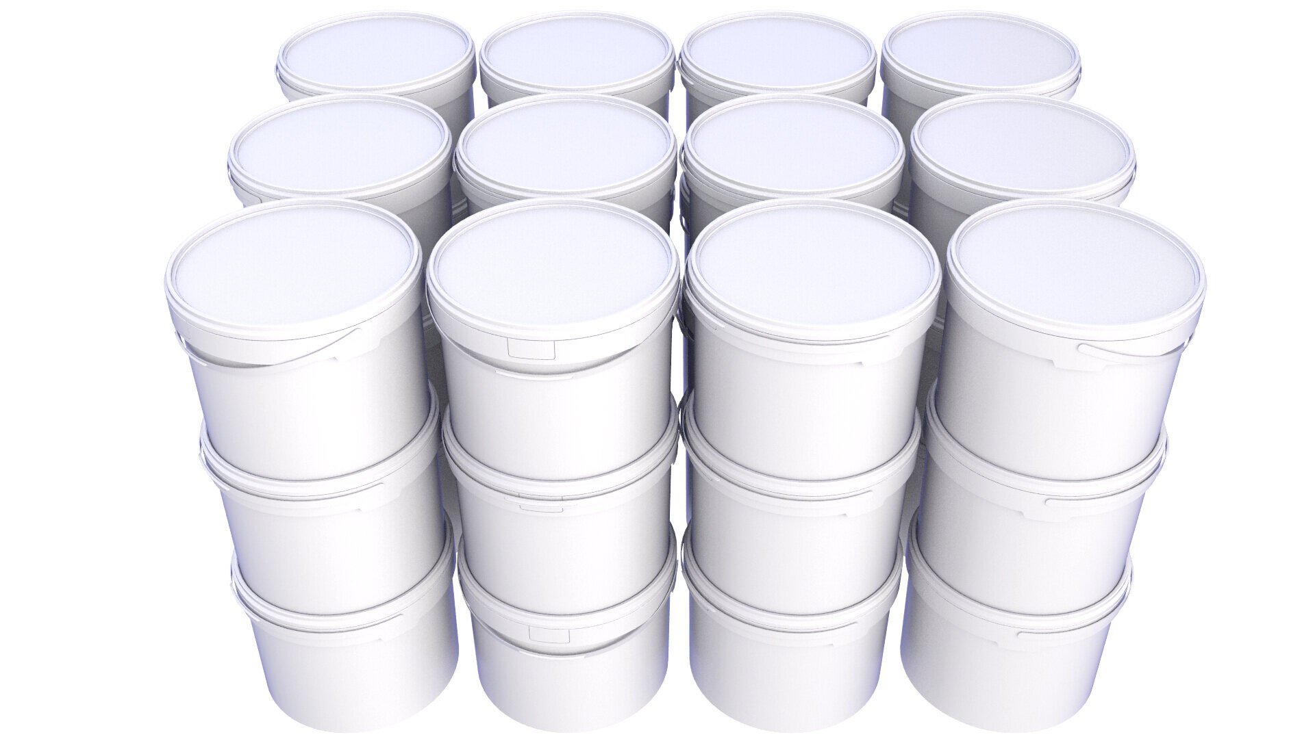 Plastic Bucket For Syrup 1 3D Model - TurboSquid 2096418