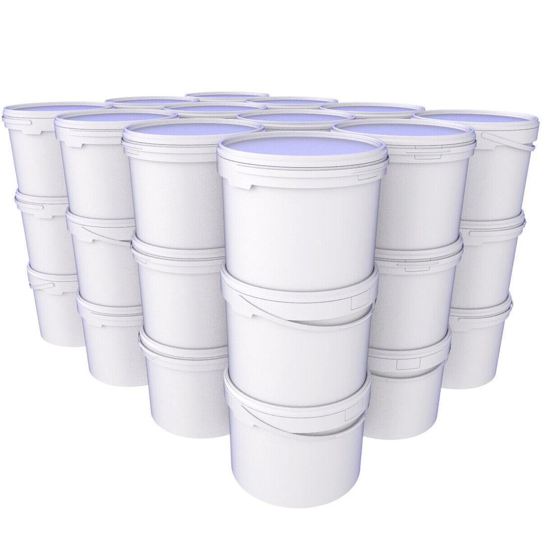 Plastic Bucket For Syrup 1 3D Model - TurboSquid 2096418