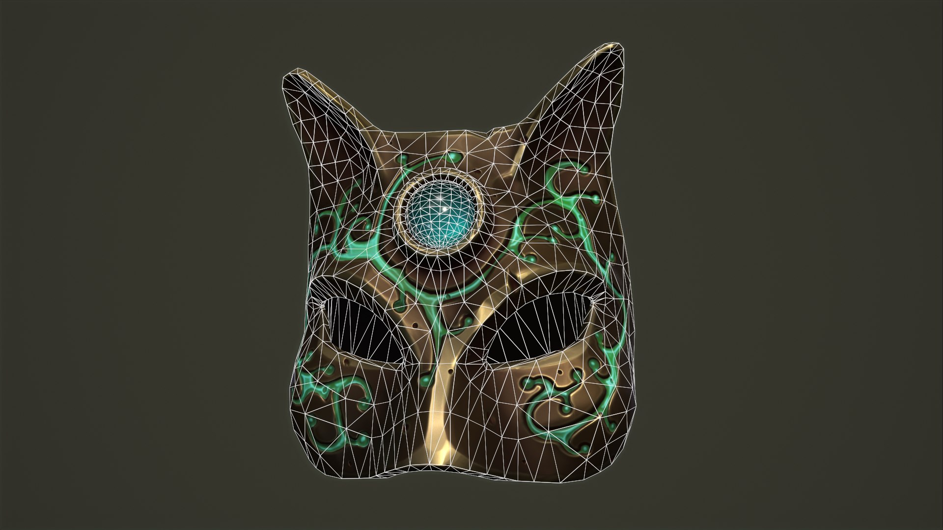 3D Model Cat Mask - TurboSquid 1894463