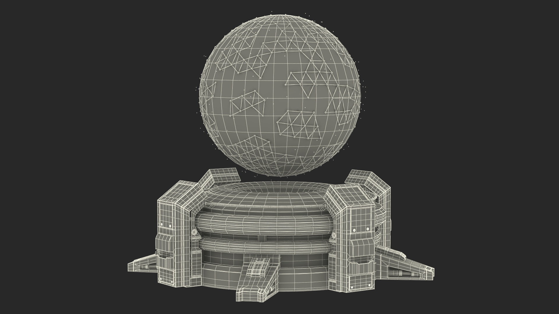 3D Cybernetic Holo Hub - TurboSquid 2292242