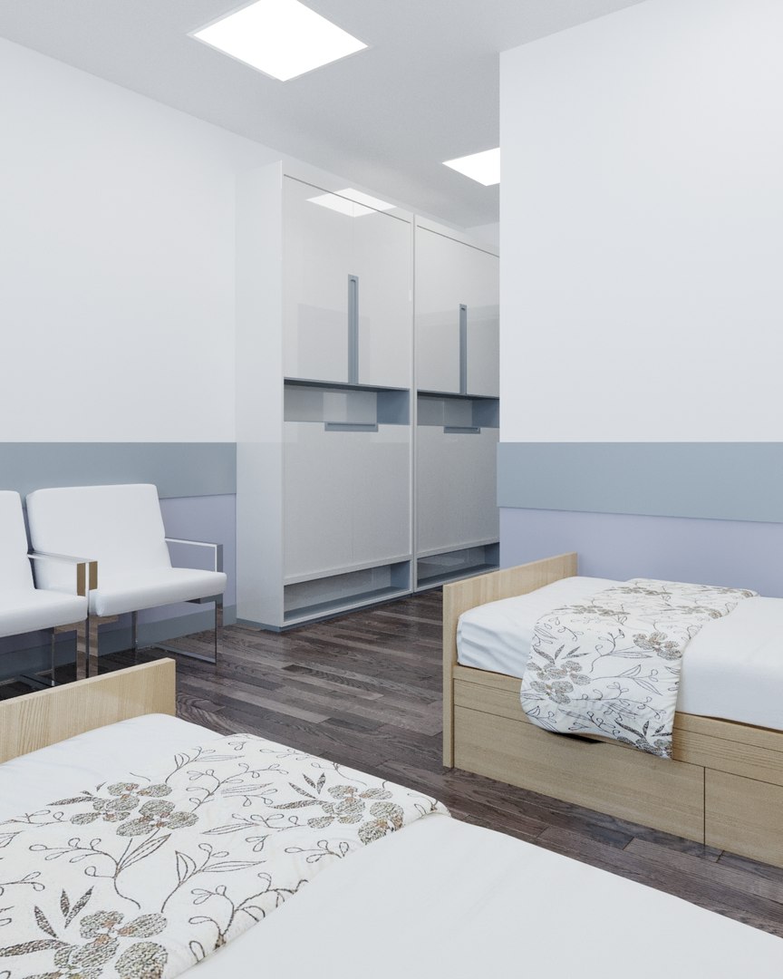 3D Model Realistic Hospital - TurboSquid 1479508