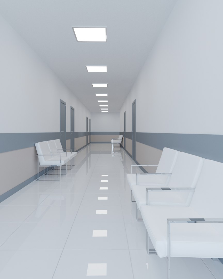 3D Model Realistic Hospital - TurboSquid 1479508