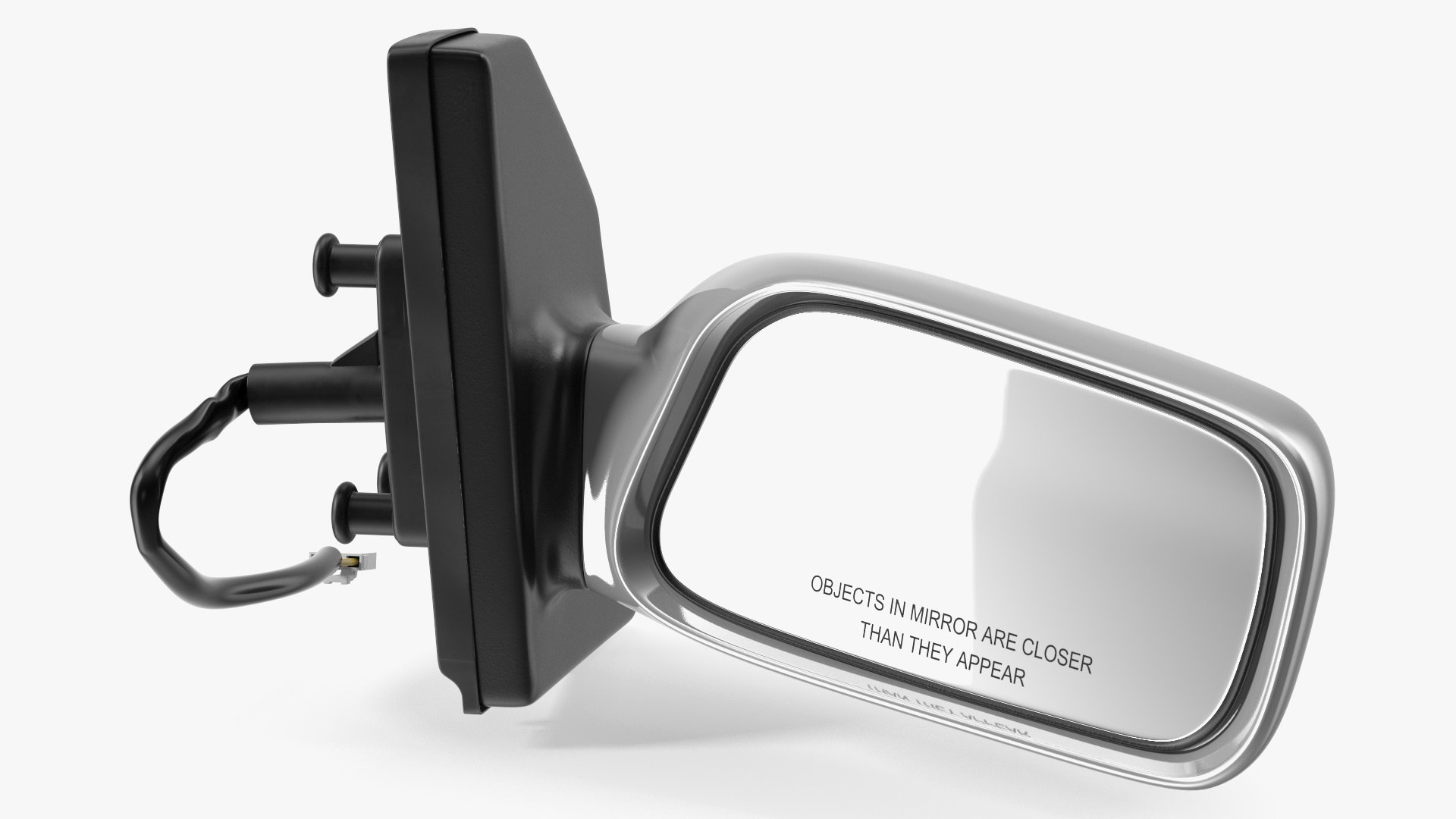 Passenger Side Car Mirror Silver model - TurboSquid 1969600