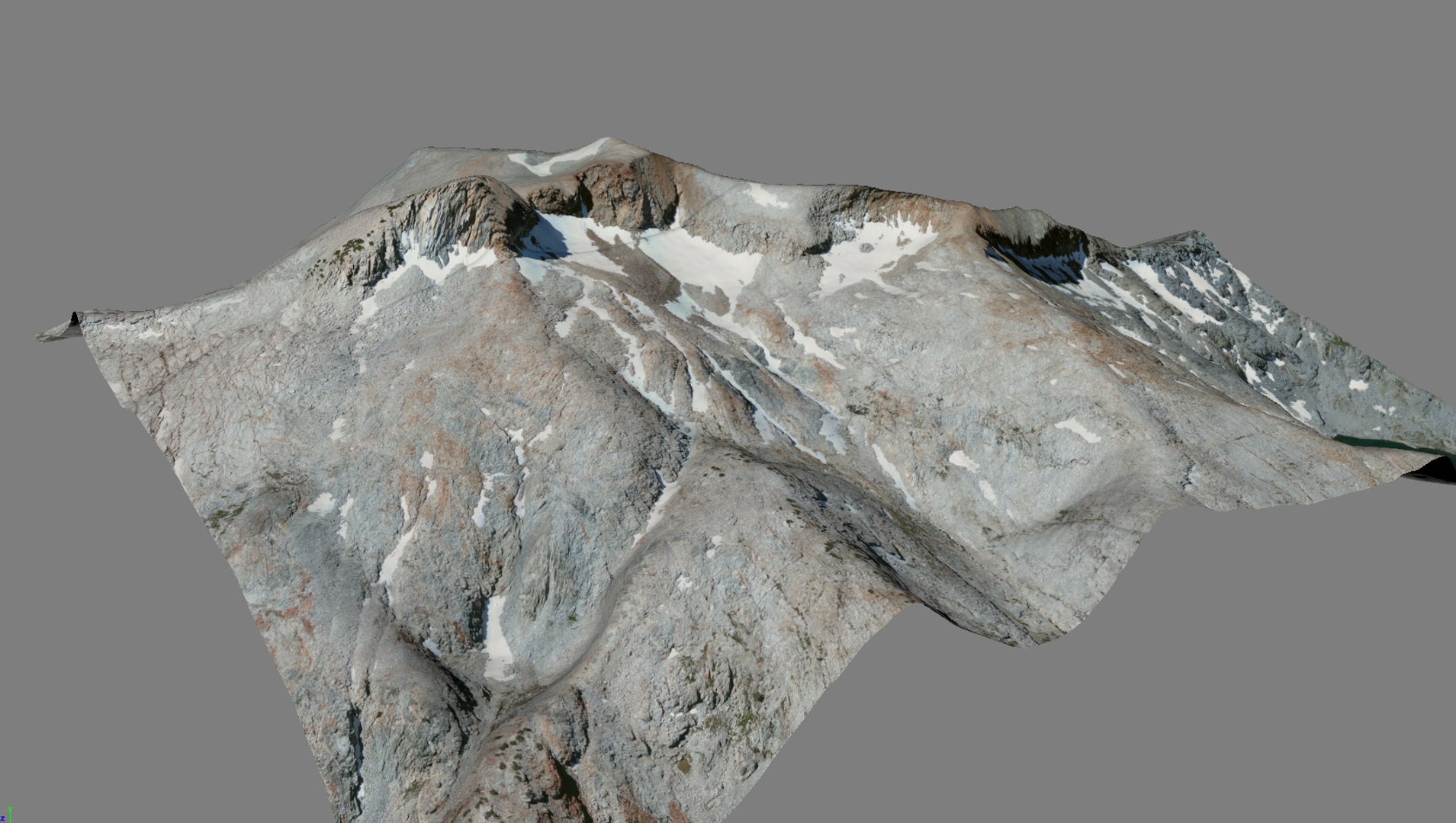 Mesh Yosemite Triple Divide 3D Model - TurboSquid 1341729