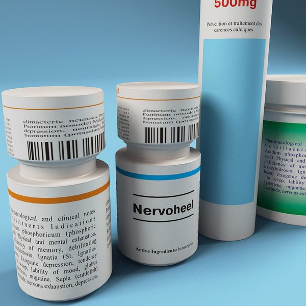 3d medicines boxes modelled model