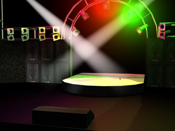 3D Bandstand Models | TurboSquid