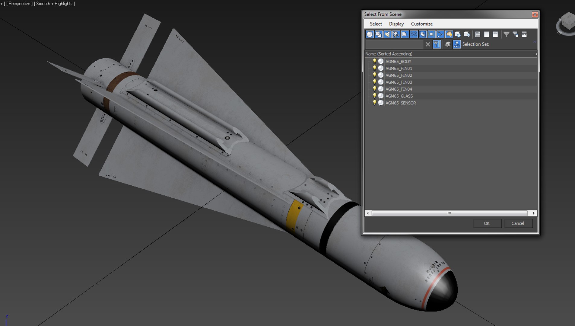 3D Agm 65 Model - TurboSquid 1474971