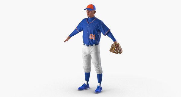 Baseball player rigged generic model - TurboSquid 1157378