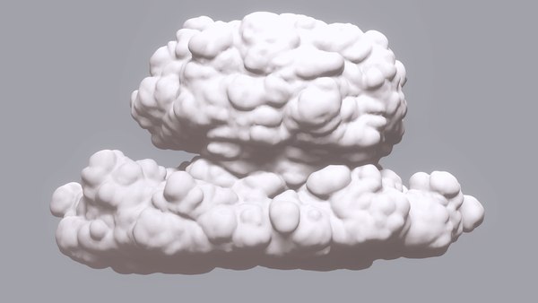 Cloud low poly 11 3D model - TurboSquid 1983013