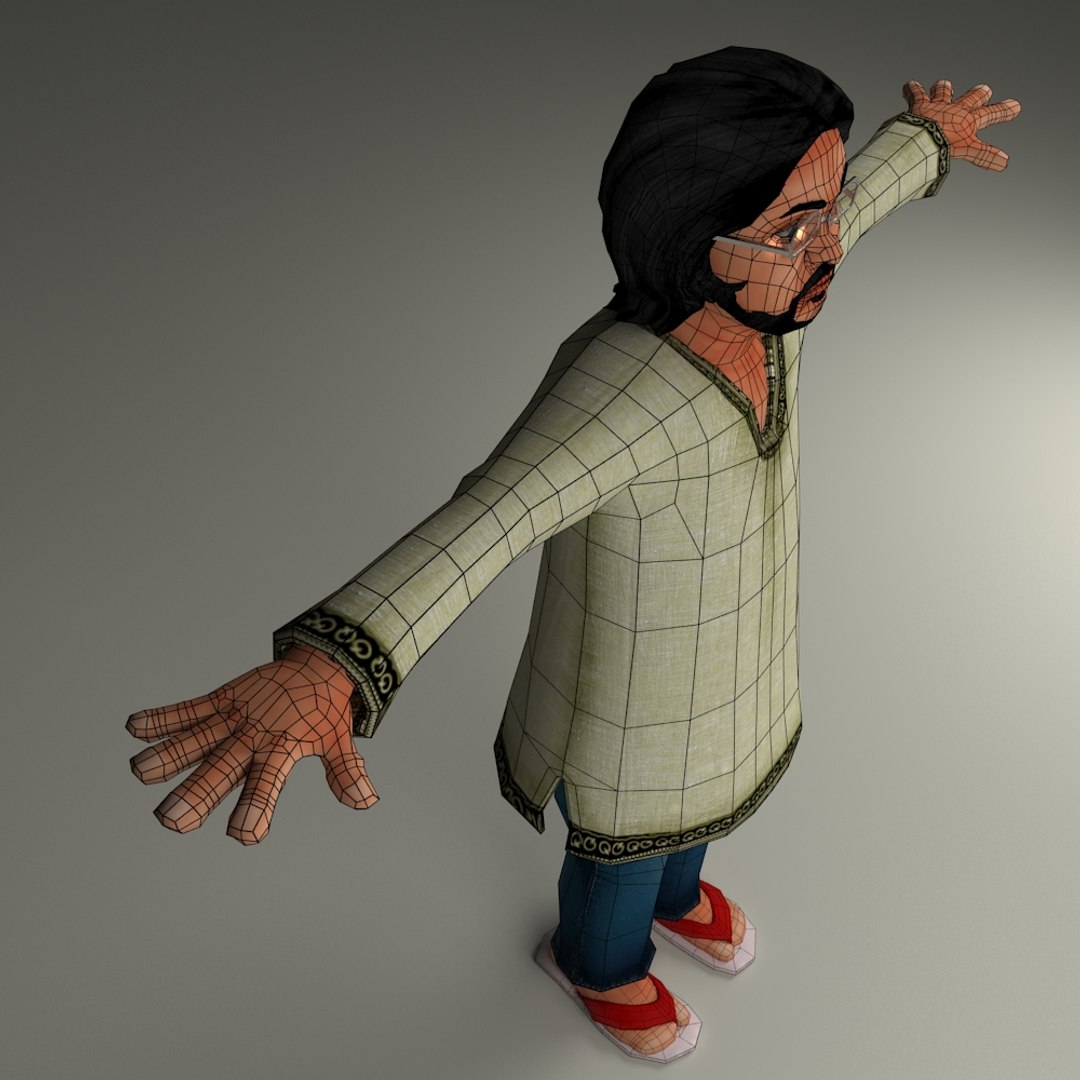 Rupam Character 3D - TurboSquid 1324696