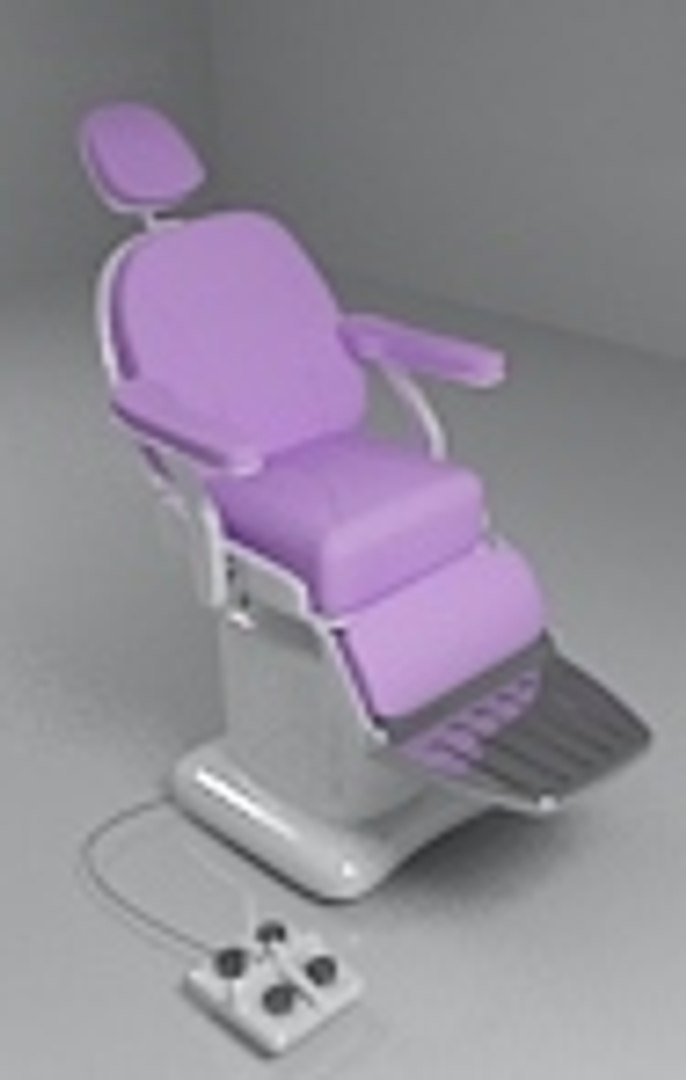 Ent Examination Table 3d Model