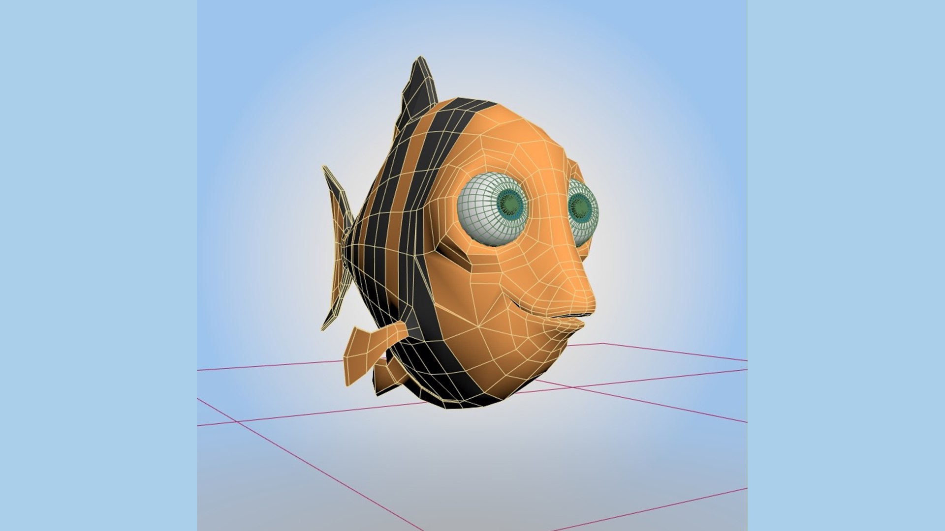 Tiger Barb Fish 3D Model - TurboSquid 2003788