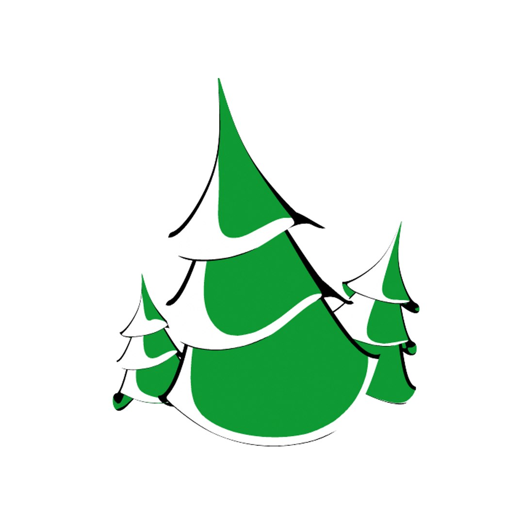 3d Model Cartoon Pine Tree