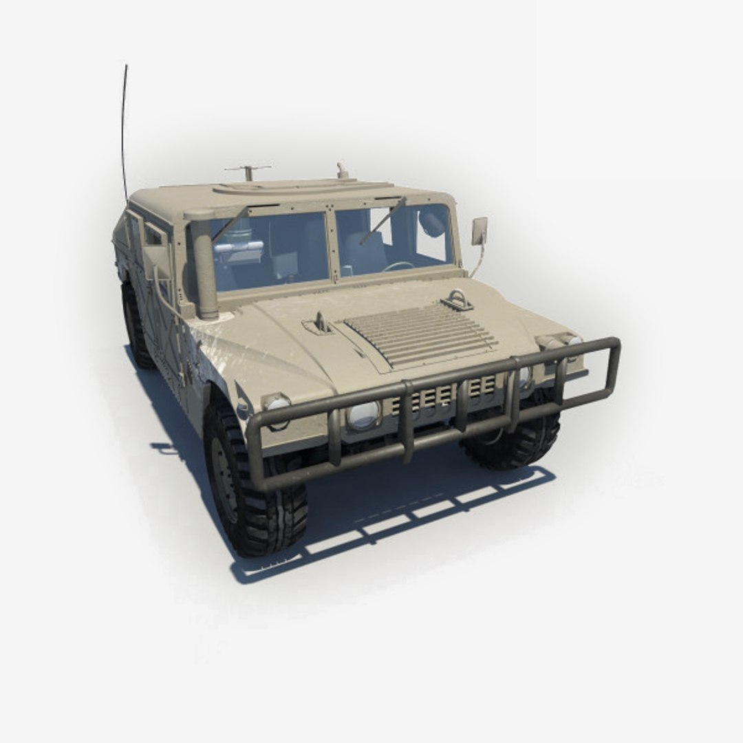 3ds max humvee hmmwv military