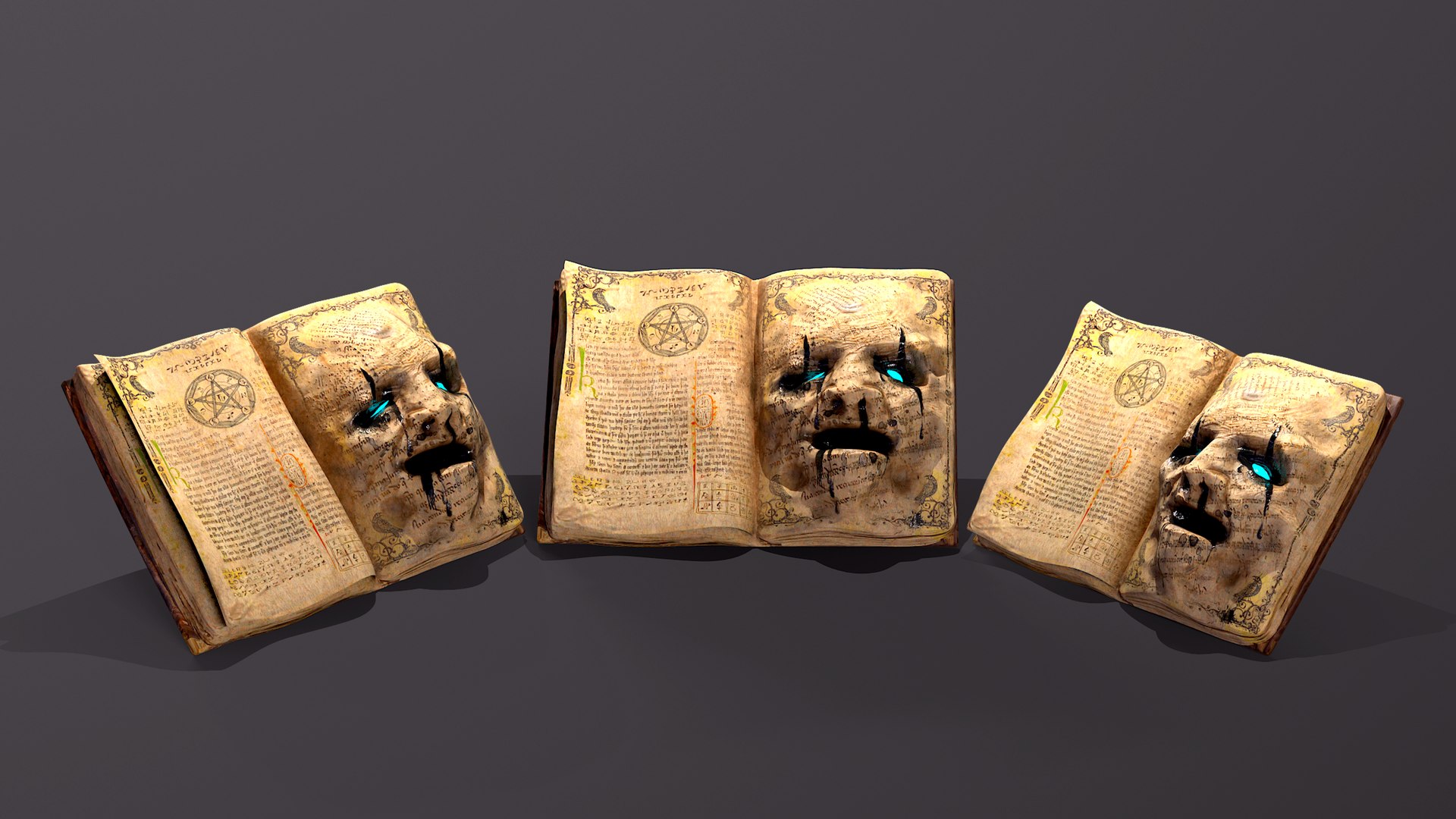 Mystery Book-ghost Character 3D Model - TurboSquid 1975347