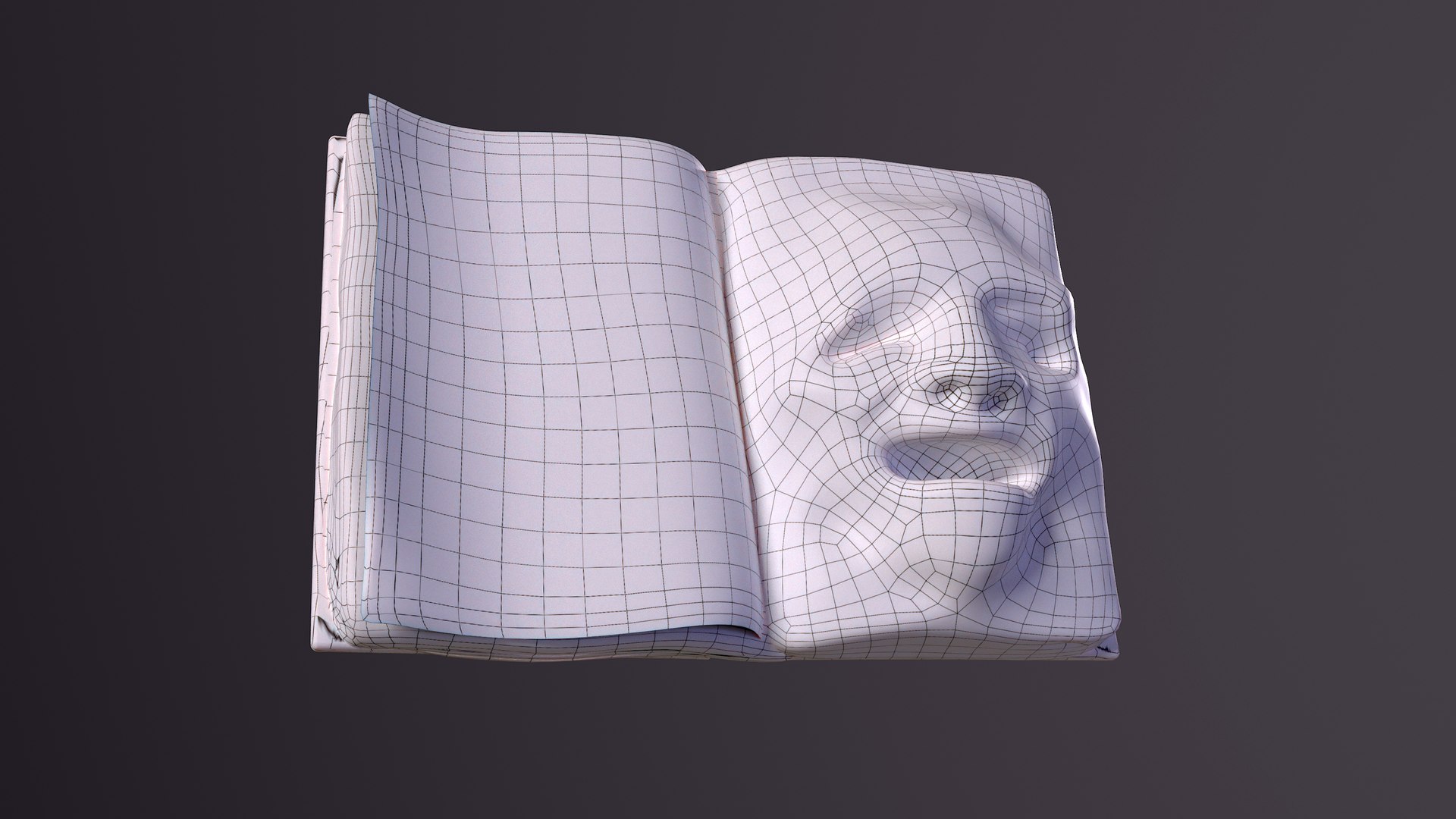 Mystery Book-ghost Character 3D Model - TurboSquid 1975347