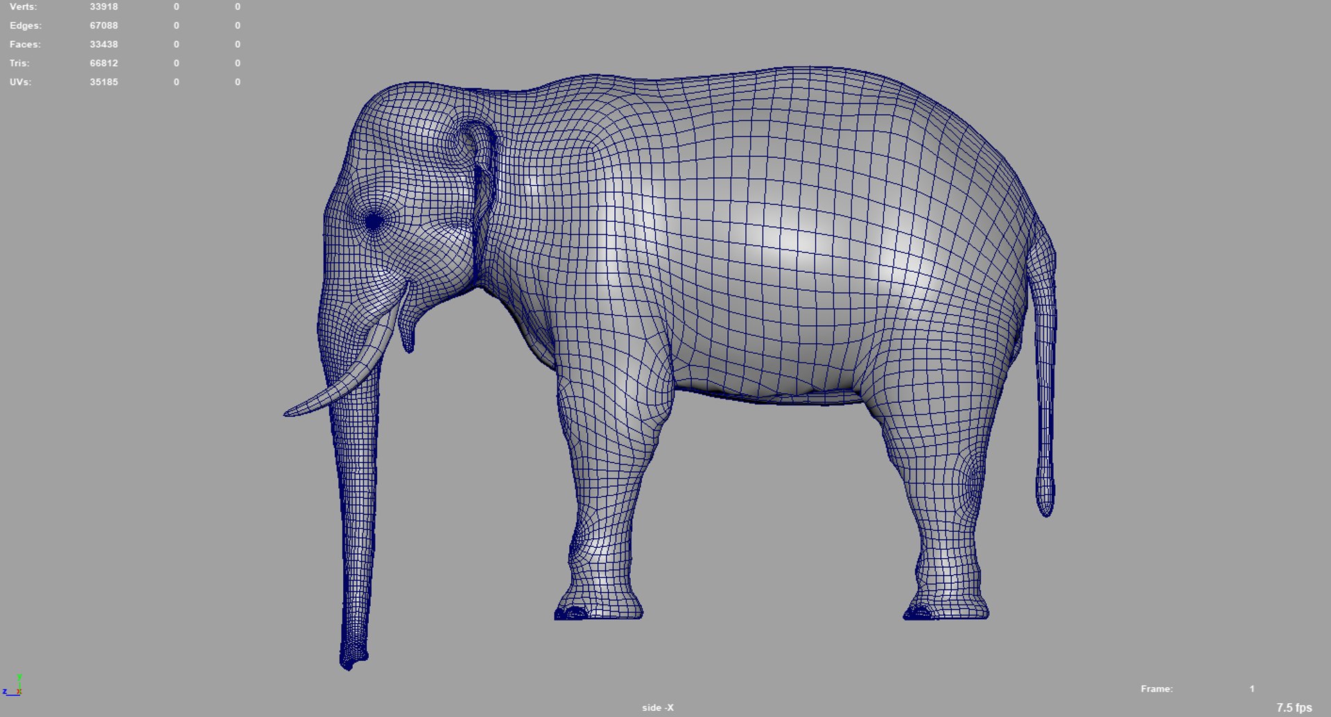 Cgi Elephant Model - TurboSquid 1283688