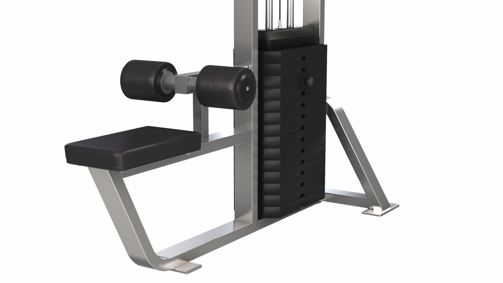 Gym Lat Machine 3D Model - TurboSquid 1923412
