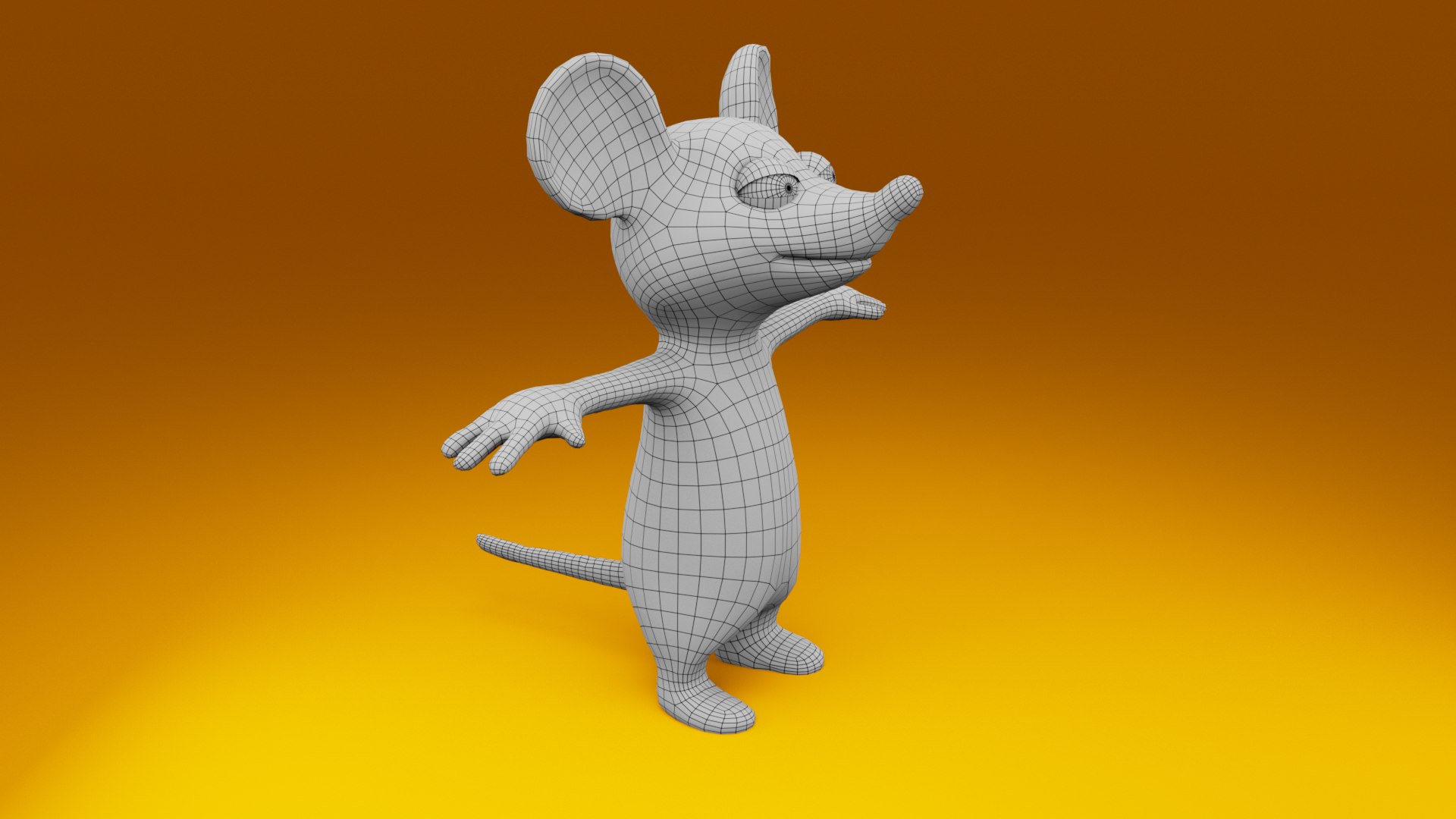 3D Stylized Cartoon Mouse 3D Model 3D Model - TurboSquid 2205128
