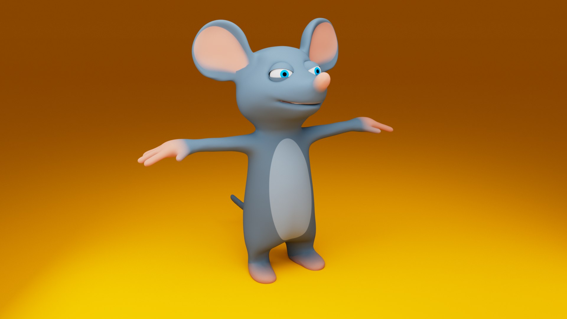 3D Stylized Cartoon Mouse 3D Model 3D Model - TurboSquid 2205128