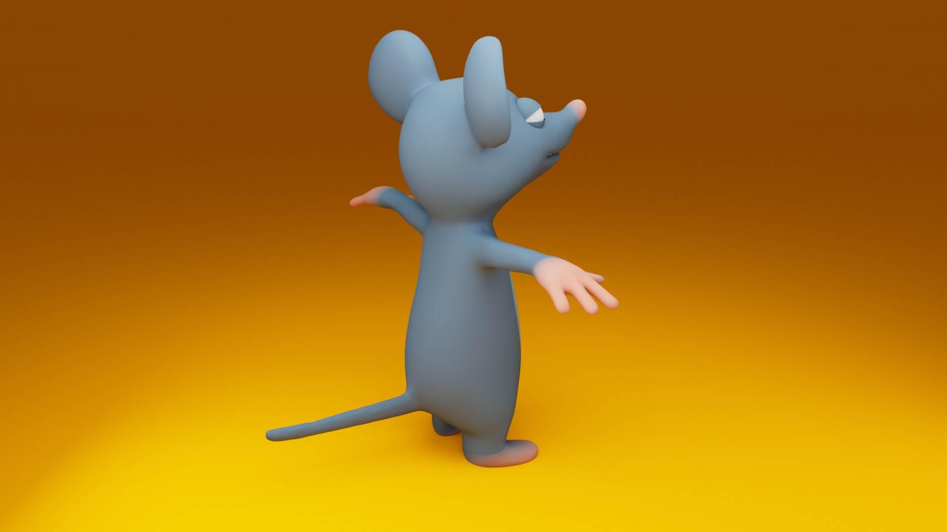 3D Stylized Cartoon Mouse 3D Model 3D Model - TurboSquid 2205128