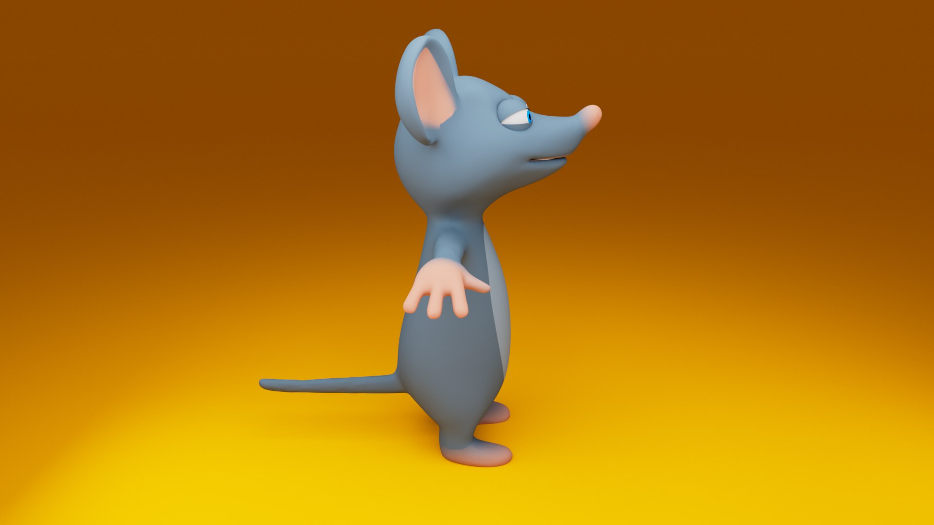 3D Stylized Cartoon Mouse 3D Model 3D Model - TurboSquid 2205128